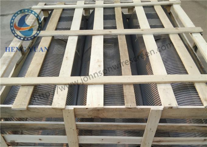 Stainless Steel Reverse Filter Screen Cylinder Wedge Wire Wound Screen Slot