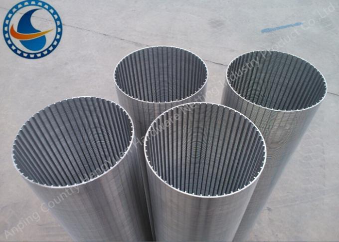 SS 304 Vee Wire Screen Tube for Industrial Filtration