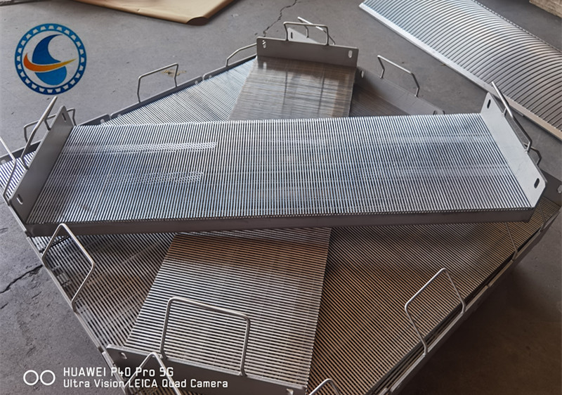 Ss 316l Wedge Wire Screen Panels Welding Slot Size 3.0mm Dutch Weave