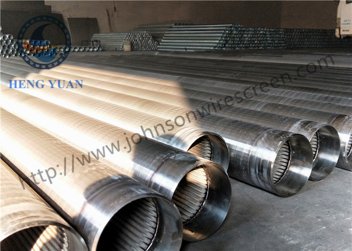 Continuous Slot Johnson Screen Mesh , Well Screen High Flow Rates