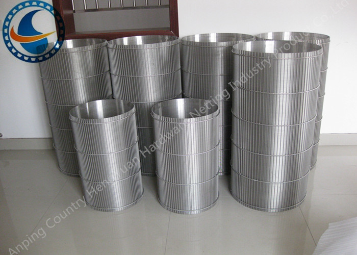Custom Stainless Steel Wedge Wire Screen Drum for Filtration