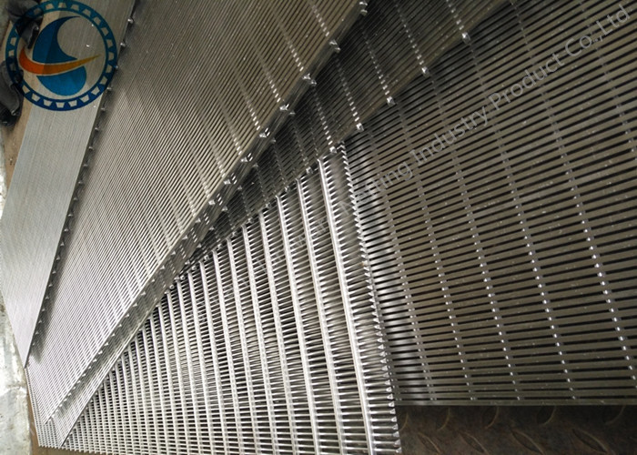 V Shape Wedge Wire Screen Panels For Mineral Processing Self Cleaning