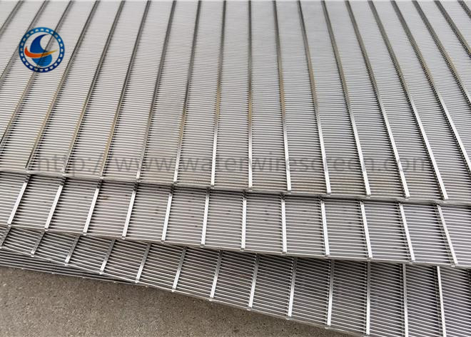 Stainless Steel 321 Wound Wedge Wire Screen Panels For Filter